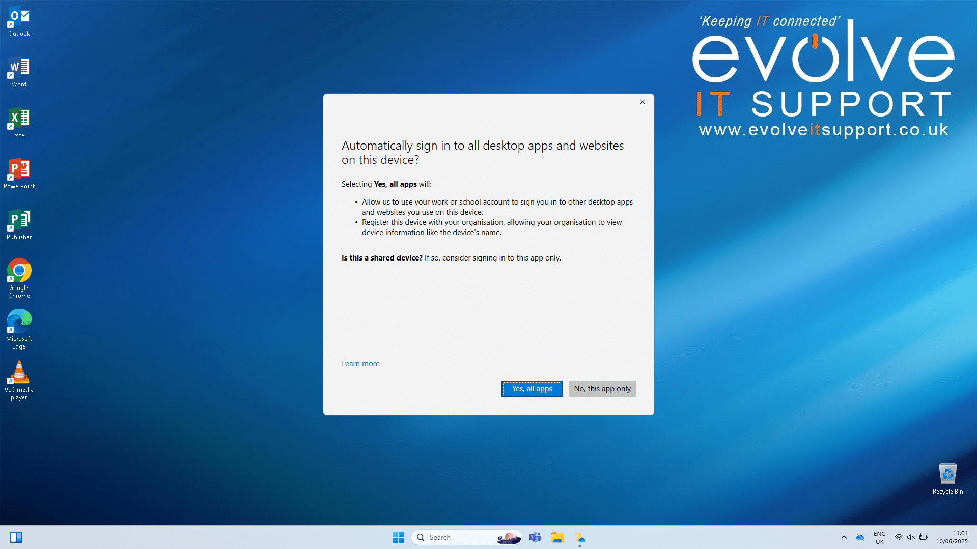 How to set up my OneDrive | Evolve IT Support | Keeping IT Connected